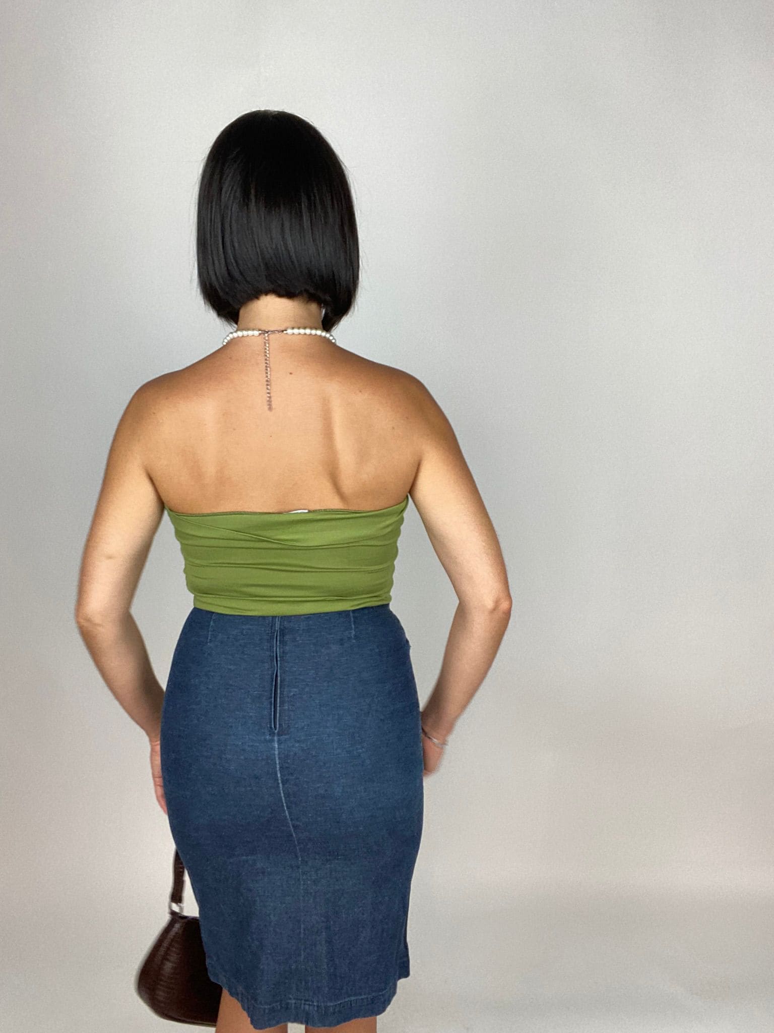 Vintage Denim Pencil Skirt from the 90s – Neare Clothes